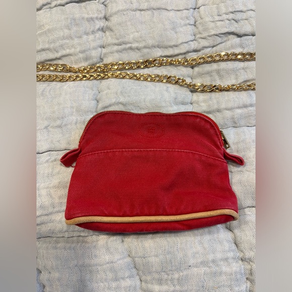 Hermes | Bags | Hermes Vintage Bolide Case Mini Mini Model Red | Poshmark